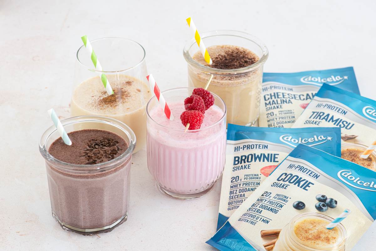 Na Sensa Wellbeing danu okrijepite se proteinskim Dolcela shakeovima ...